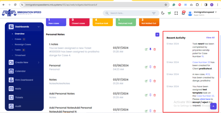 What is recent activity? - Help Site