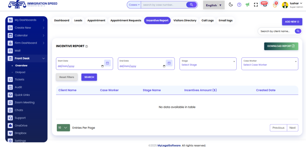 What is the incentive reports? - Help Site