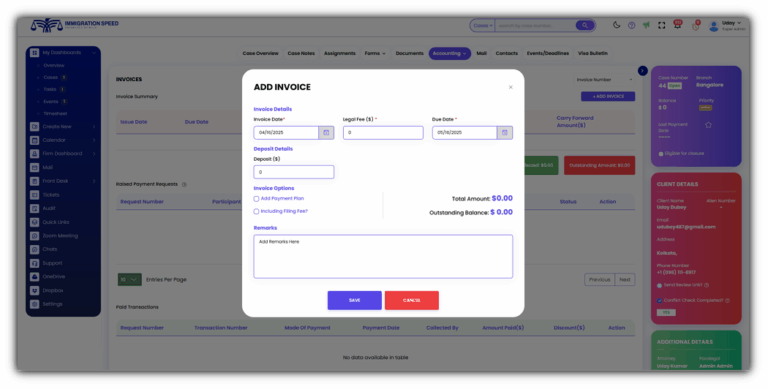 Add Invoice - Help Site